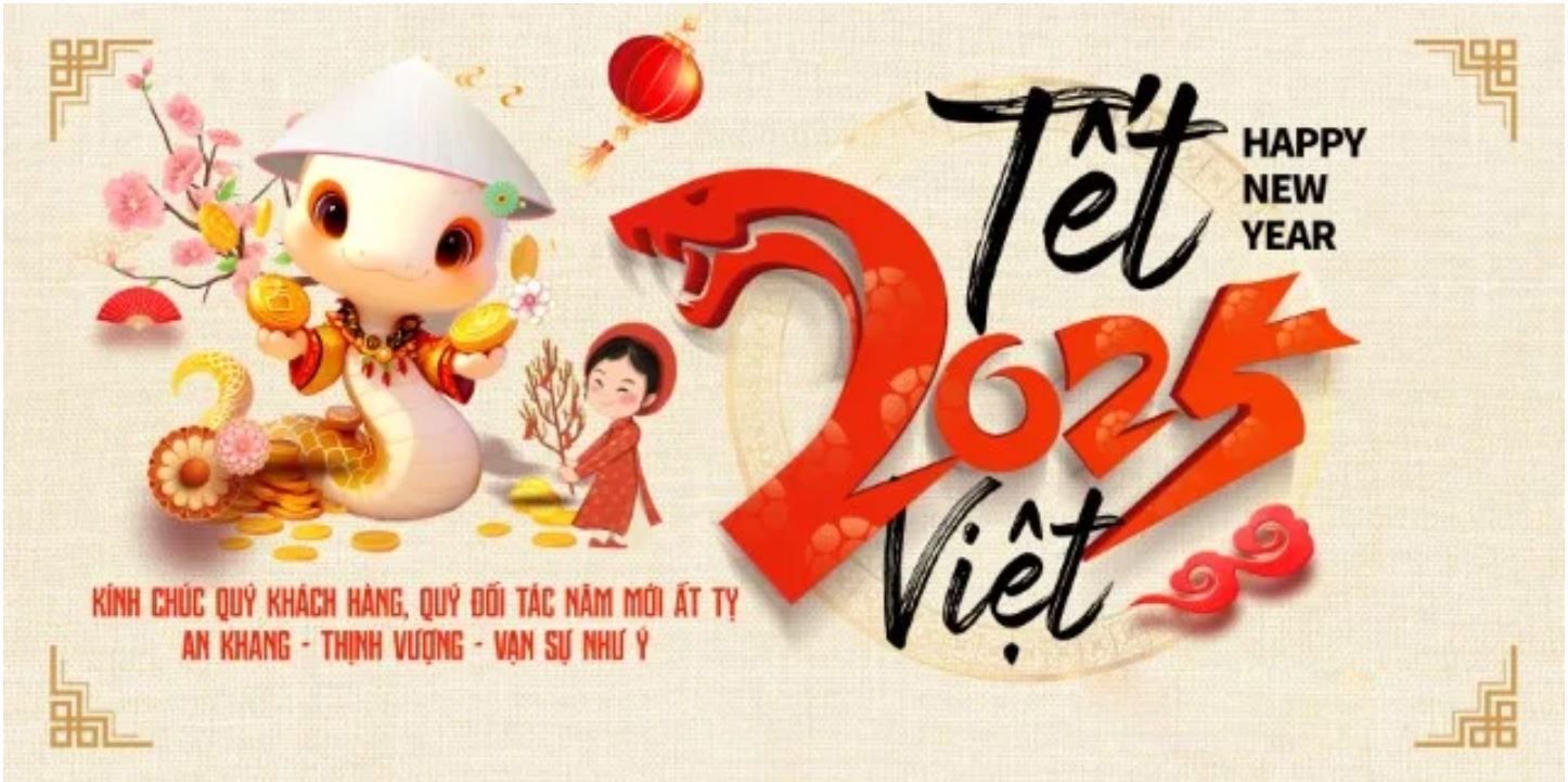 Công ty cổ phần Quảng cáo Dân An cung chúc Tân Xuân - Ất Tị 2025